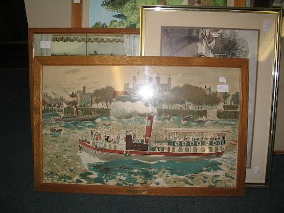 Bonhams : April Kerr Contemporary Summer Fete, signed, oil on canvas ...