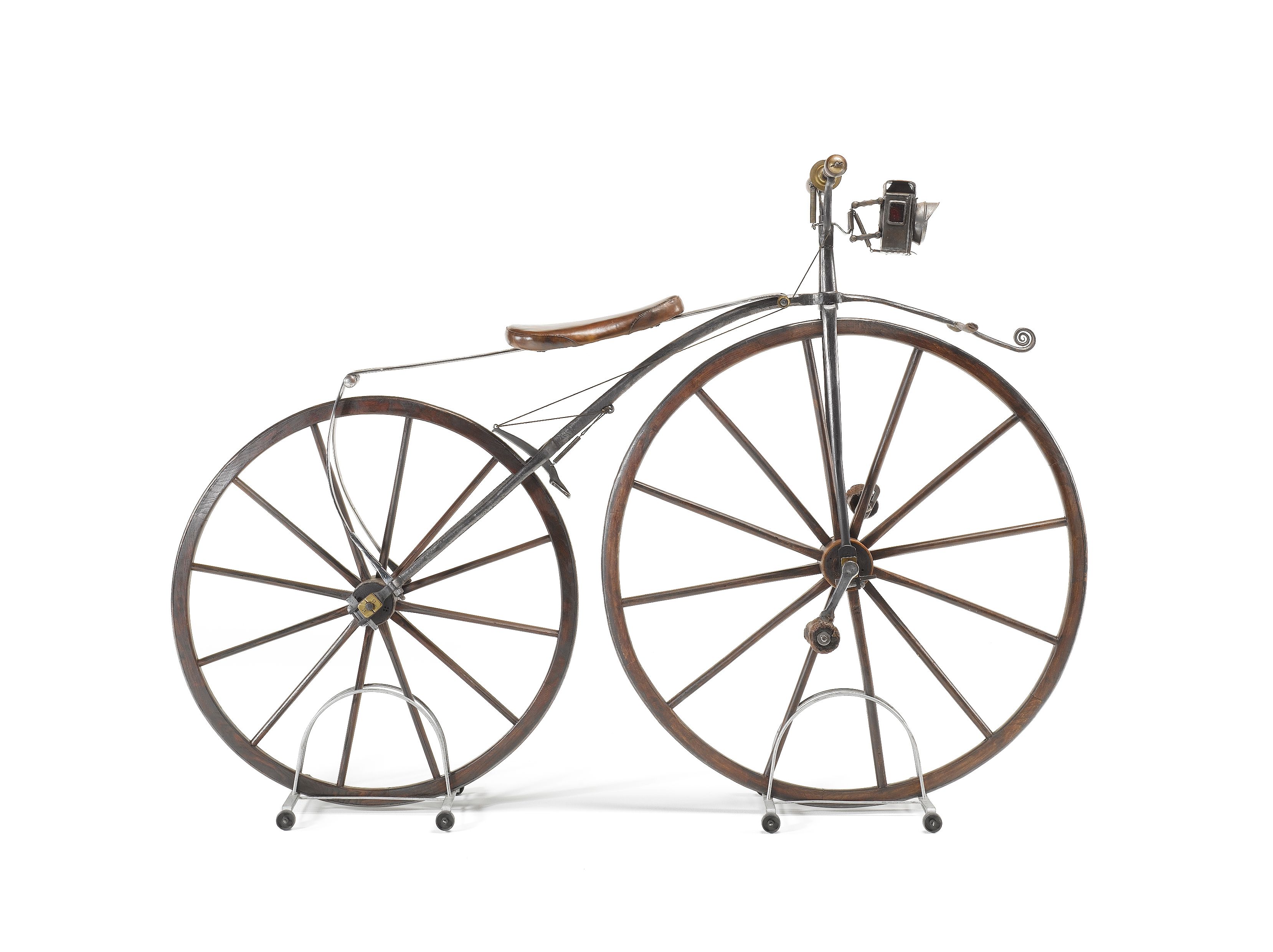 Bonhams Cars : A c.1869 Artisan-Made Velocipede Bicycle