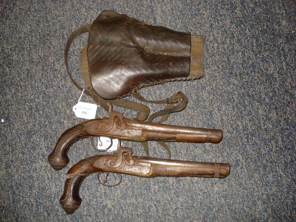 Bonhams : A Pair Of Percussion Turkish Pistols