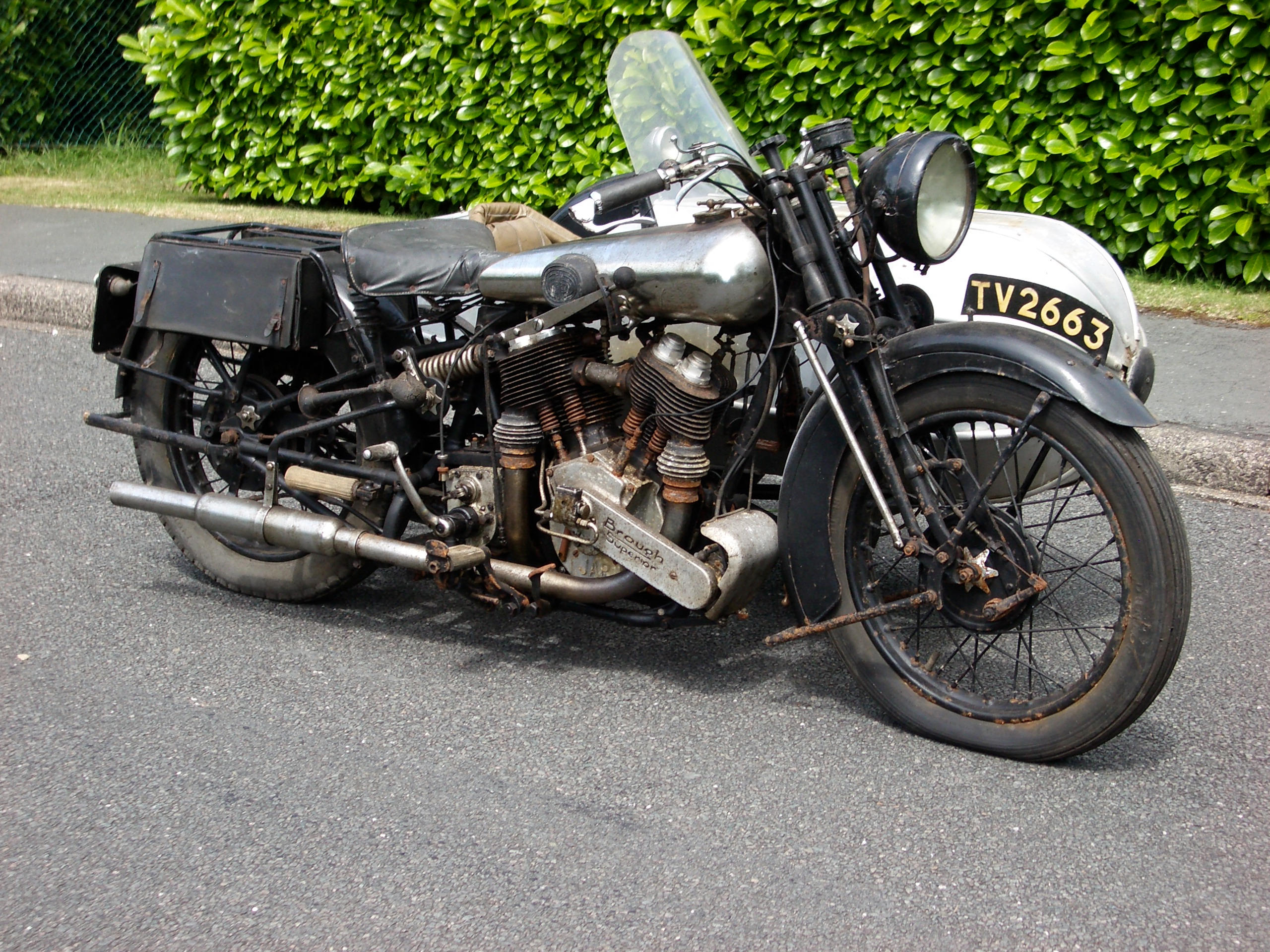 Bonhams Cars : 1930 Brough Superior 980cc SS80 Sports Combination Frame ...