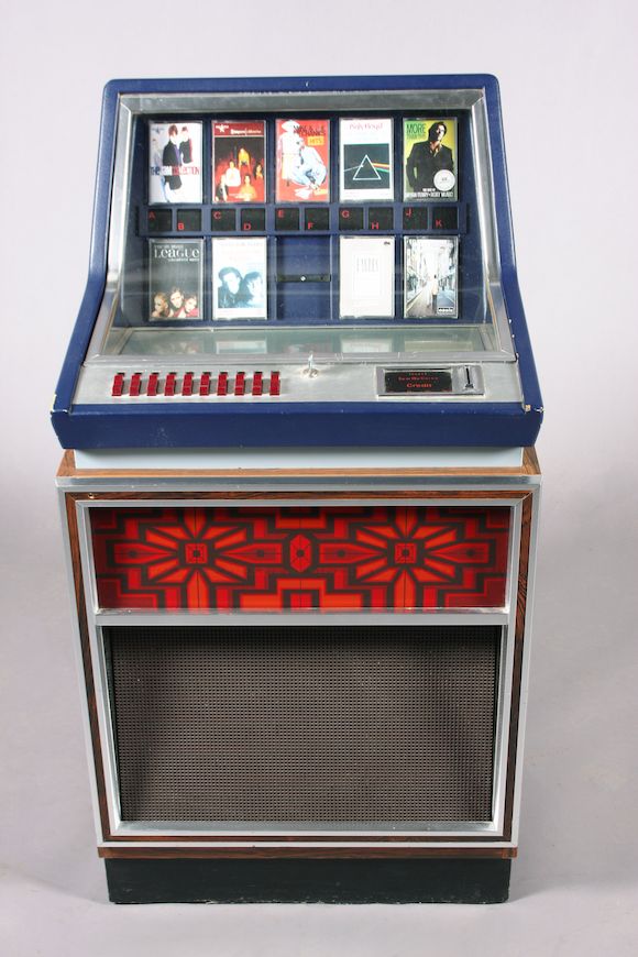 Bonhams : A 1980s German cassette operated jukebox