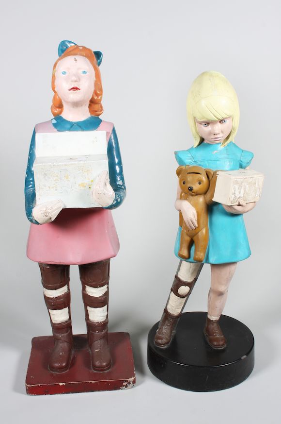 Bonhams : A 1960s charity box stand for the Spastic Society 2