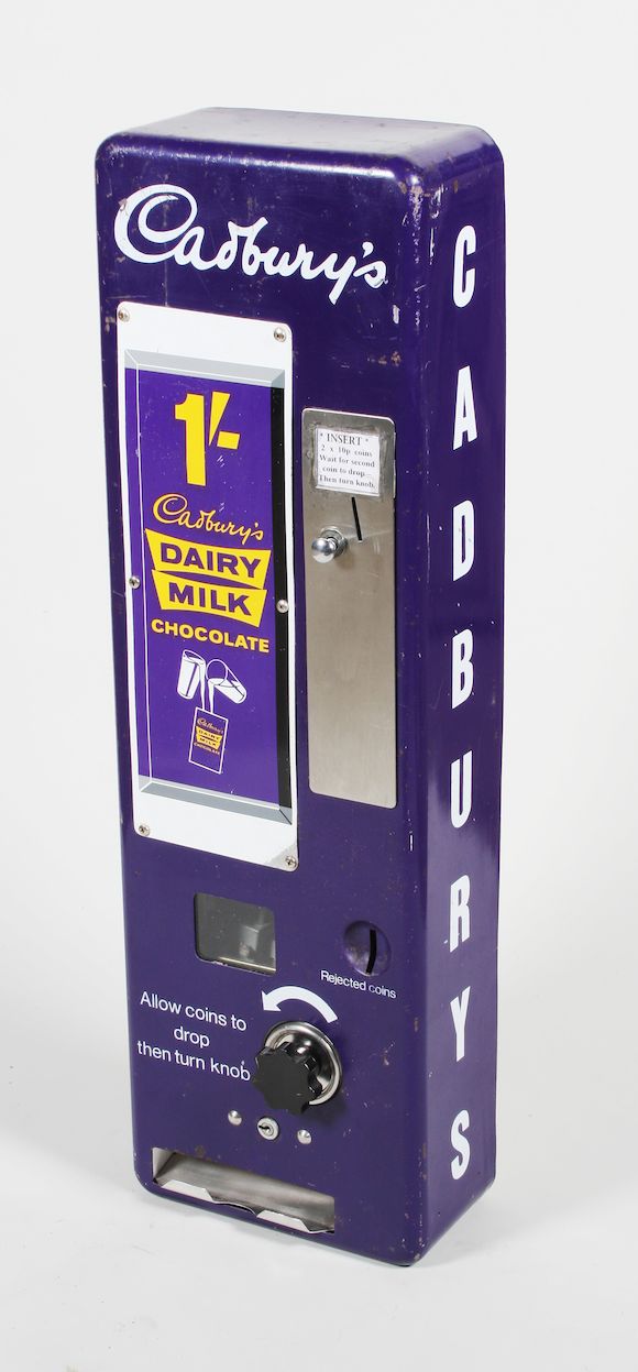 Bonhams : A Cadbury Dairy Milk wall mounted chocolate bar dispenser