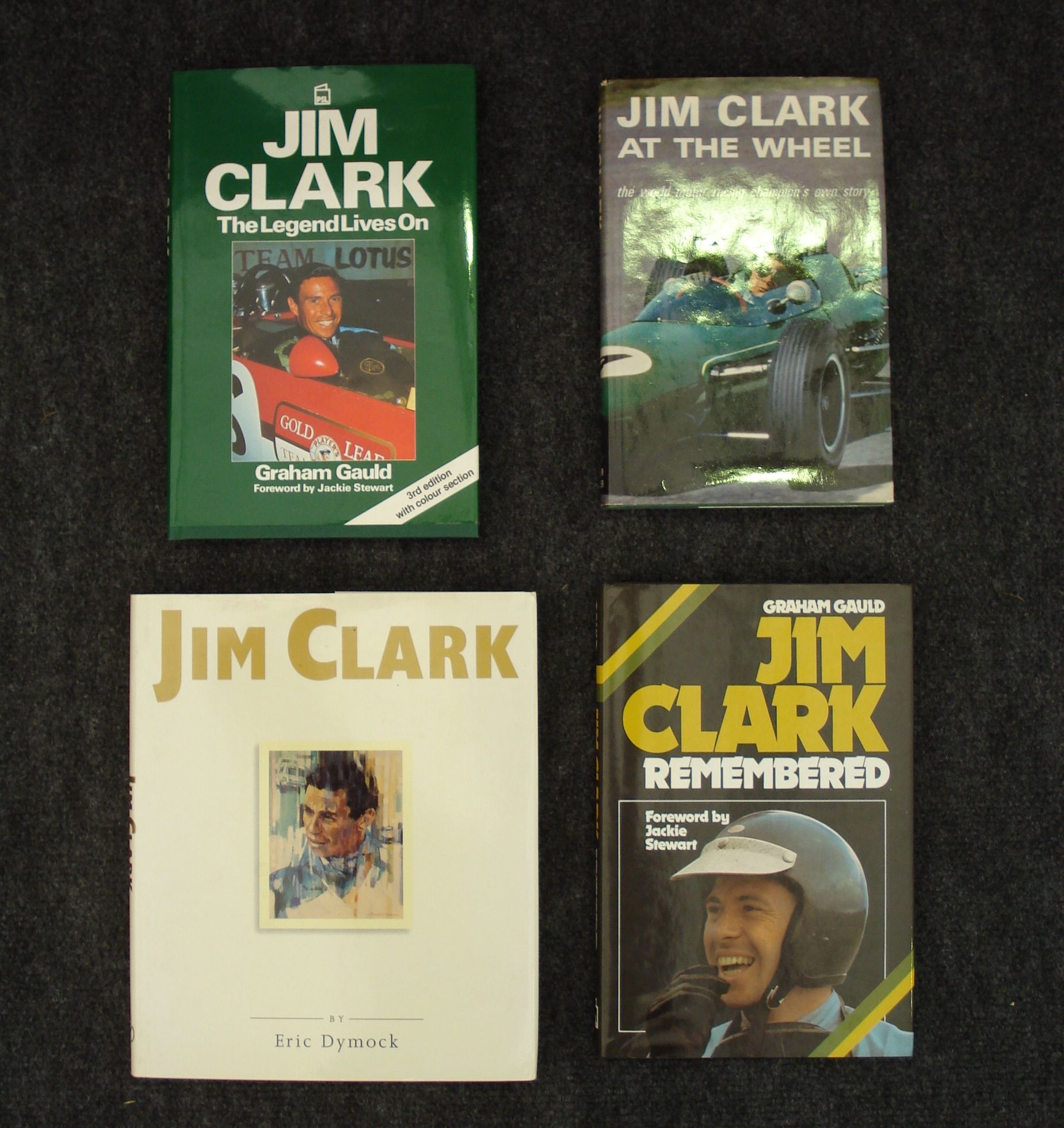 Bonhams Cars : A selection of Jim Clark-related books from the Geoff ...