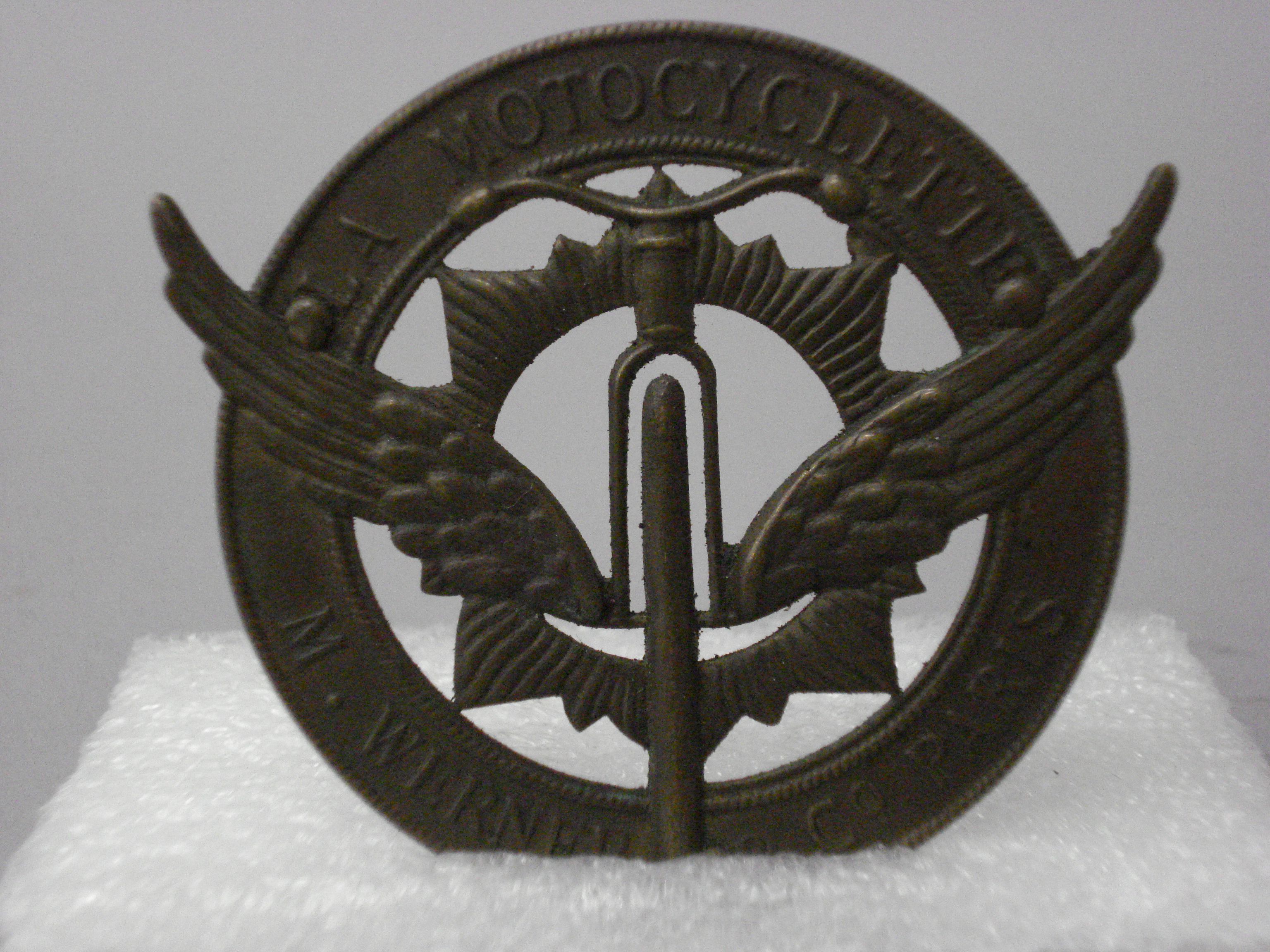 Bonhams Cars : A Werner badge,