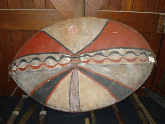 Bonhams : An African Hide Shield
