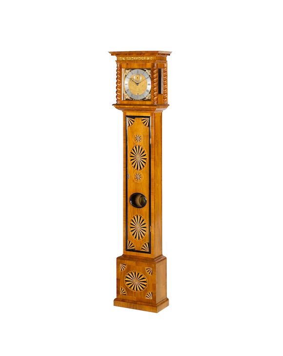 Bonhams : A finely made reproduction of a Thomas Tompion parquetry ...