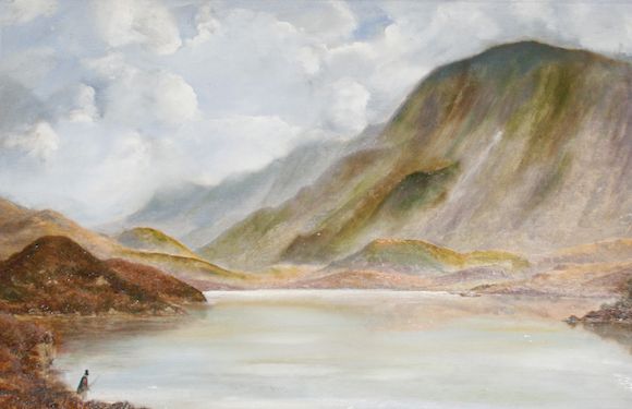 Bonhams : Frederick E. Robertson (British, 19th/20th Century) A river ...