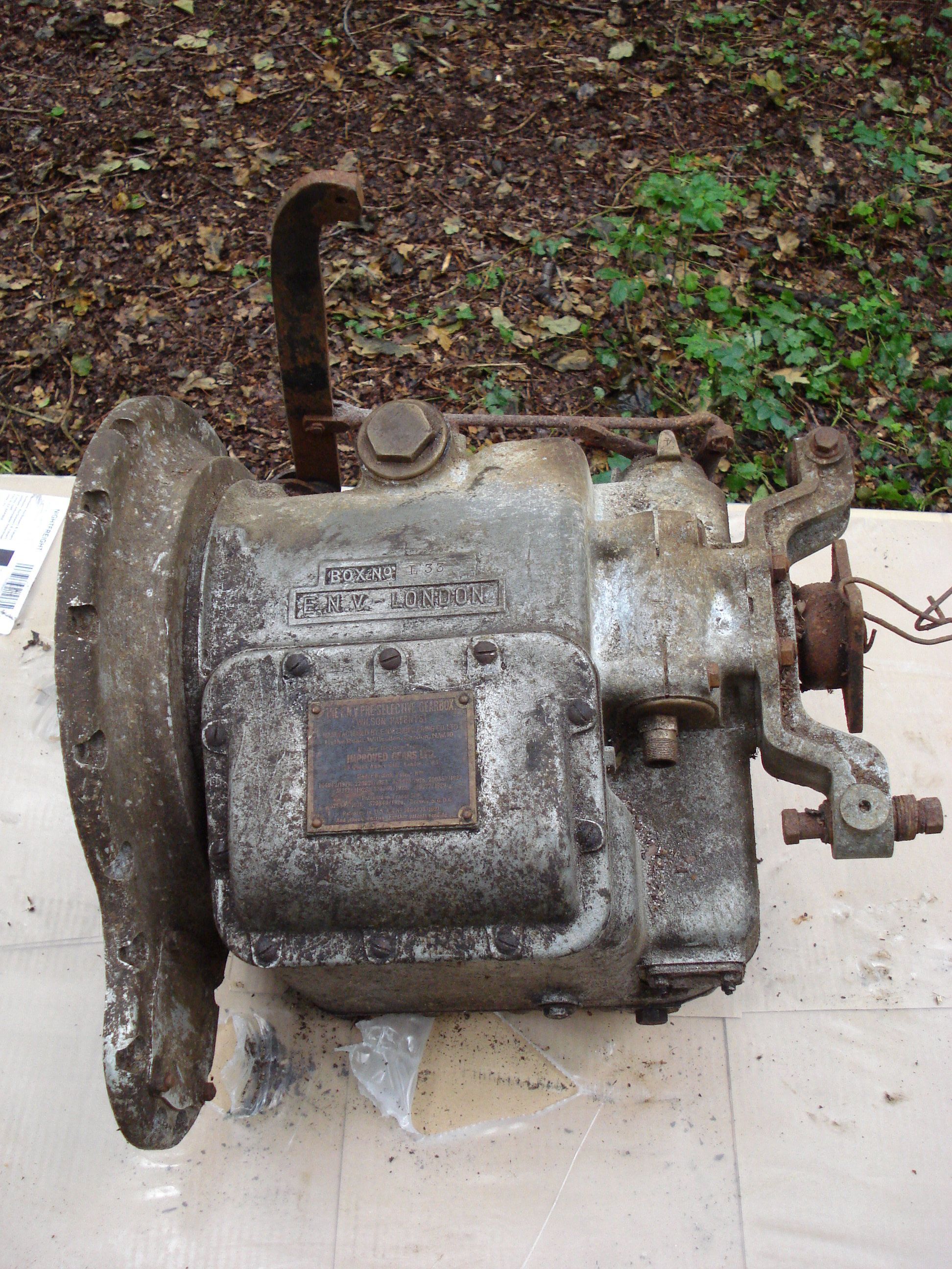 Bonhams Cars : An ENV Pre Selector gearbox,