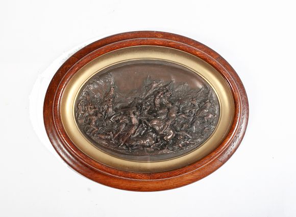 Bonhams : An oval Electrotype casting, "A Crusade at the time of St ...