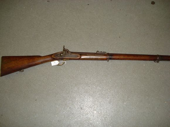 Bonhams : A Percussion Service Rifle