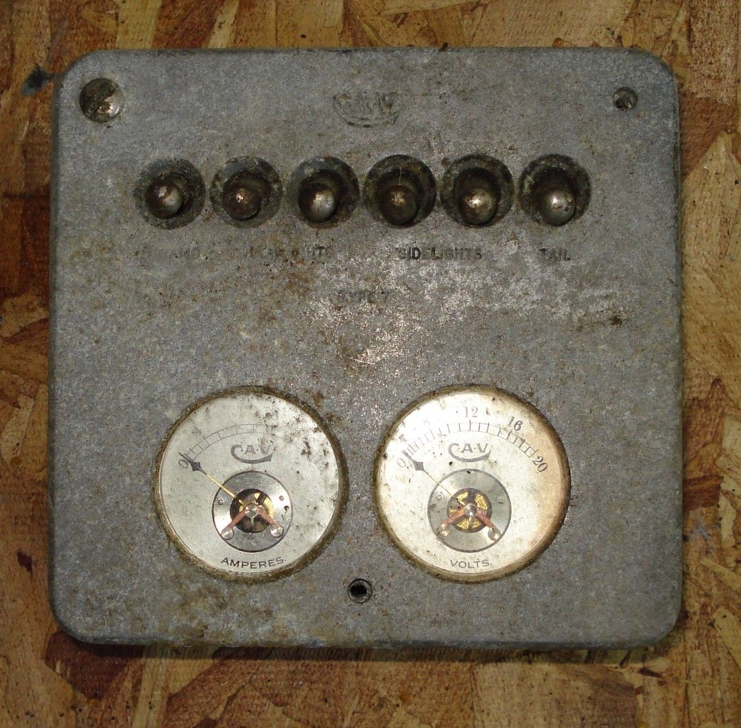 Bonhams Cars : A CAV switch box,