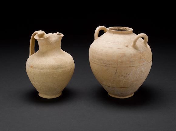 Bonhams : Two Roman white ware vessels 2