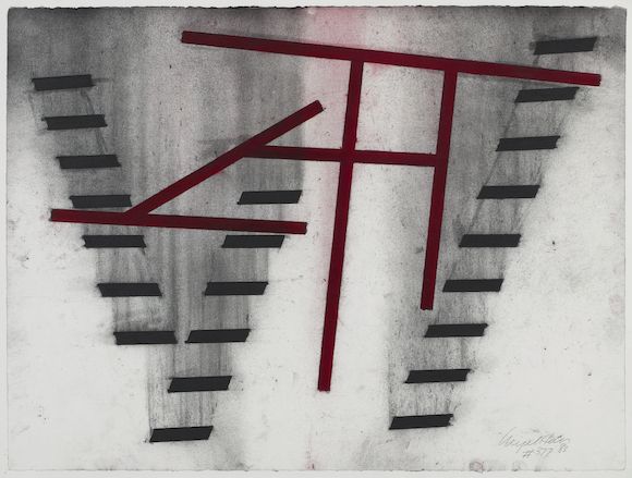 Bonhams : Nigel Hall RA (British, born 1943) 'Drawing No. 377', 1983