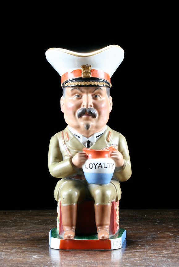 Bonhams : General Botha; a Wilkinson Carruthers-Gould Toby jug