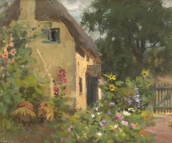Bonhams : Edward Clegg Wilkinson (British) 20.5 x 25.5cm.