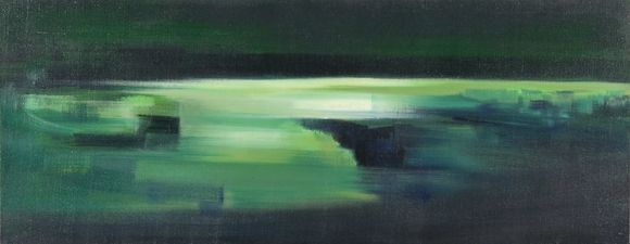 Bonhams : Kit Barker (British, 1916-1988) Lake Shore