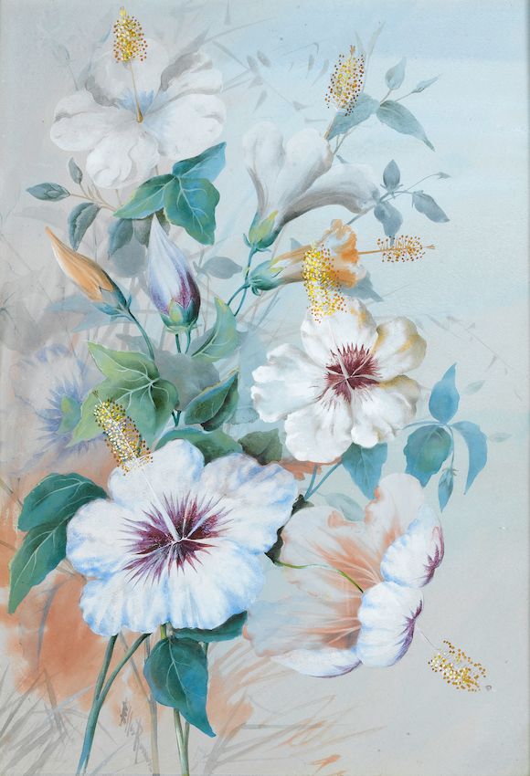 Bonhams : Marian Ellis Rowan (Australian, 1848-1922) Flowers