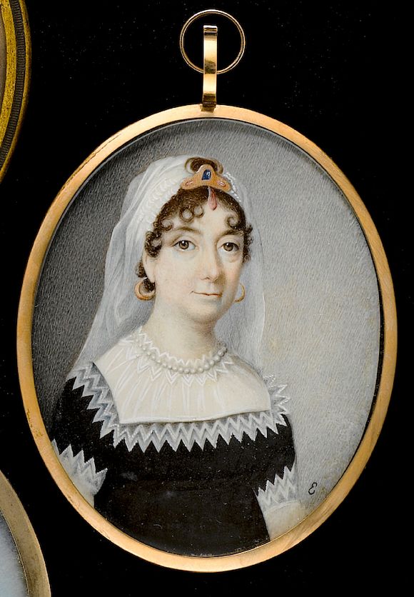 Bonhams : Circle of George Engleheart (British, 1750/3-1829) A Lady ...