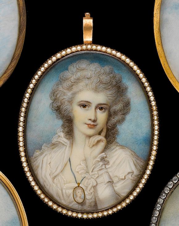 Bonhams : After Richard Cosway, RA Maria Cosway (née Hadfield) (1760 ...
