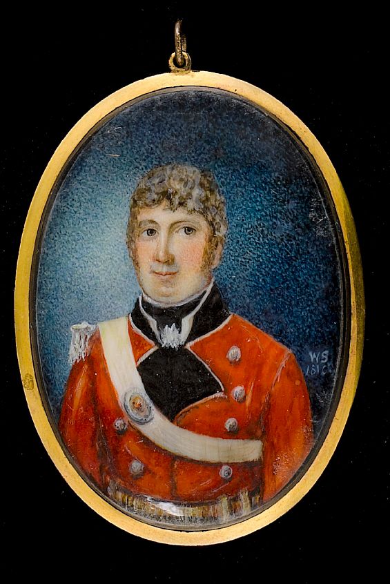 Bonhams : The artist signing 'WS' (British, active 1810) An Officer ...