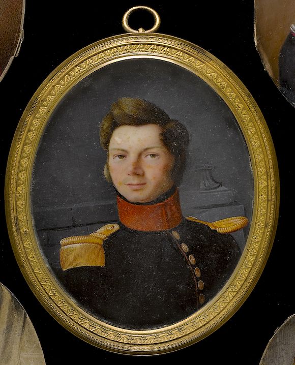 Bonhams : C. Desmontils (French, active circa 1820) An Officer of the ...