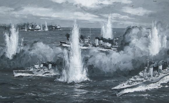 Bonhams : William McDowell (British, 1888-1950) 'The central incident ...