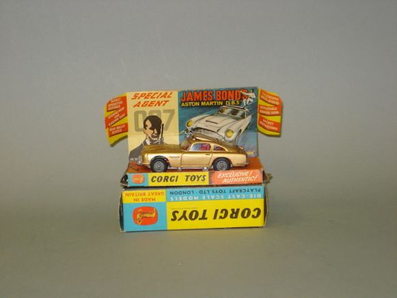 Bonhams : Corgi 261 James Bond Aston Martin