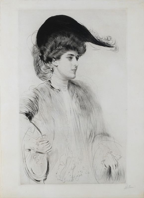 Bonhams : Paul César Helleu (French, 1859-1927) Duchess of Marlborough ...