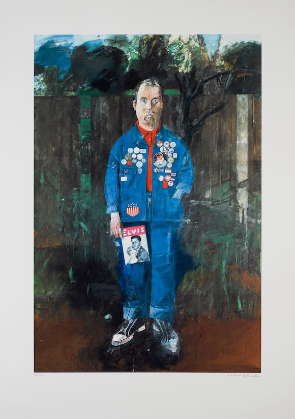 Bonhams : Sir Peter Blake (British, born 1932) 'Self Portrait with Badges'