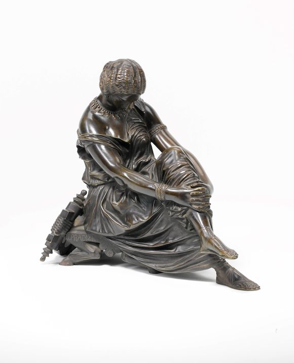 Bonhams : Jean-Jacques (James) Pradier (French, 1790-1852): A bronze ...