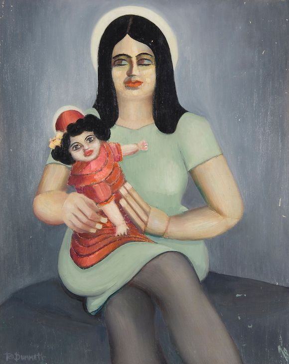 Bonhams : Edwin James Dummett, RCA (British, 1906-1989) The Dolls