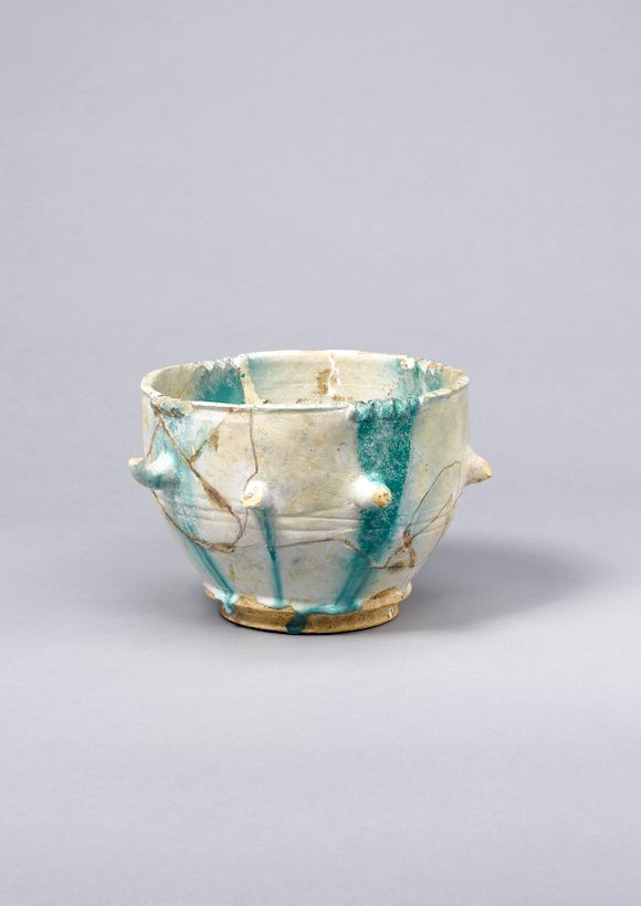 Bonhams : An unusual splashware pottery Vessel East Persia or ...