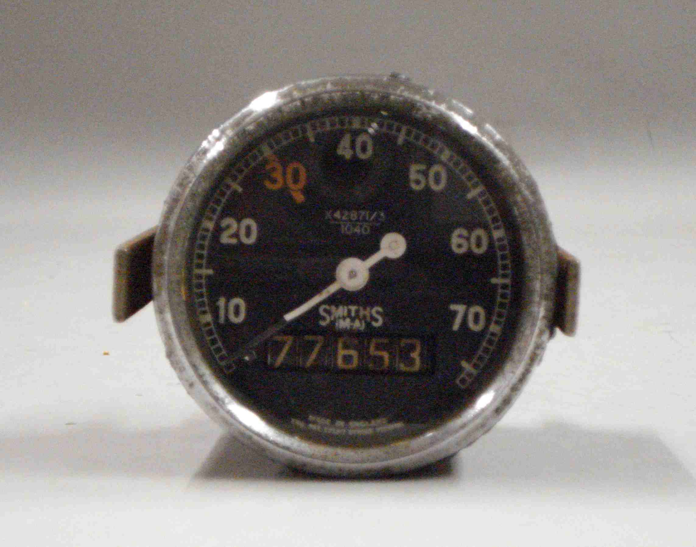 Bonhams Cars : A Smiths speedometer,