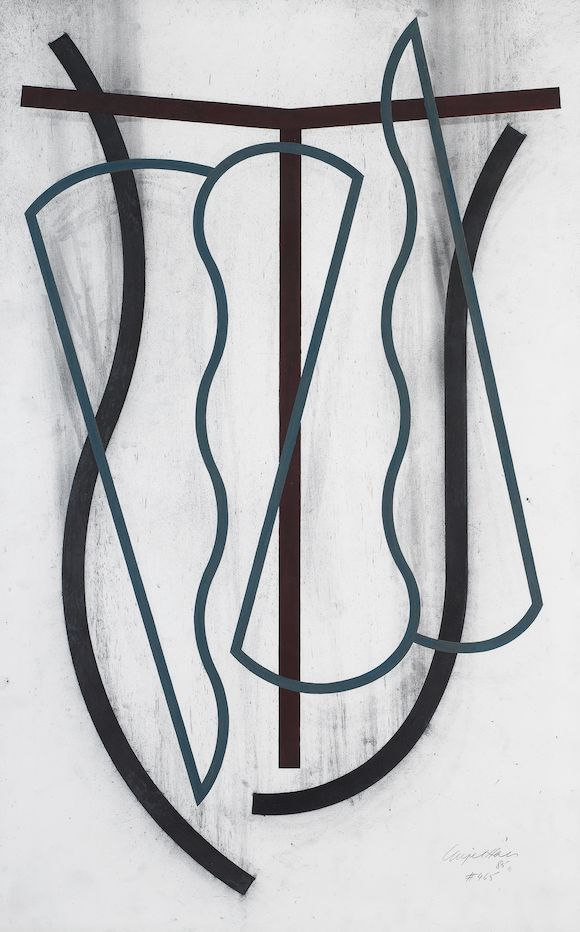 Bonhams : Nigel Hall RA (British, born 1943) 'Drawing No. 465', 1985