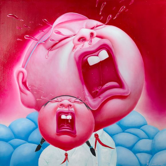 Bonhams : Yin Jun (Chinese, born 1974) 'Crying', 2007