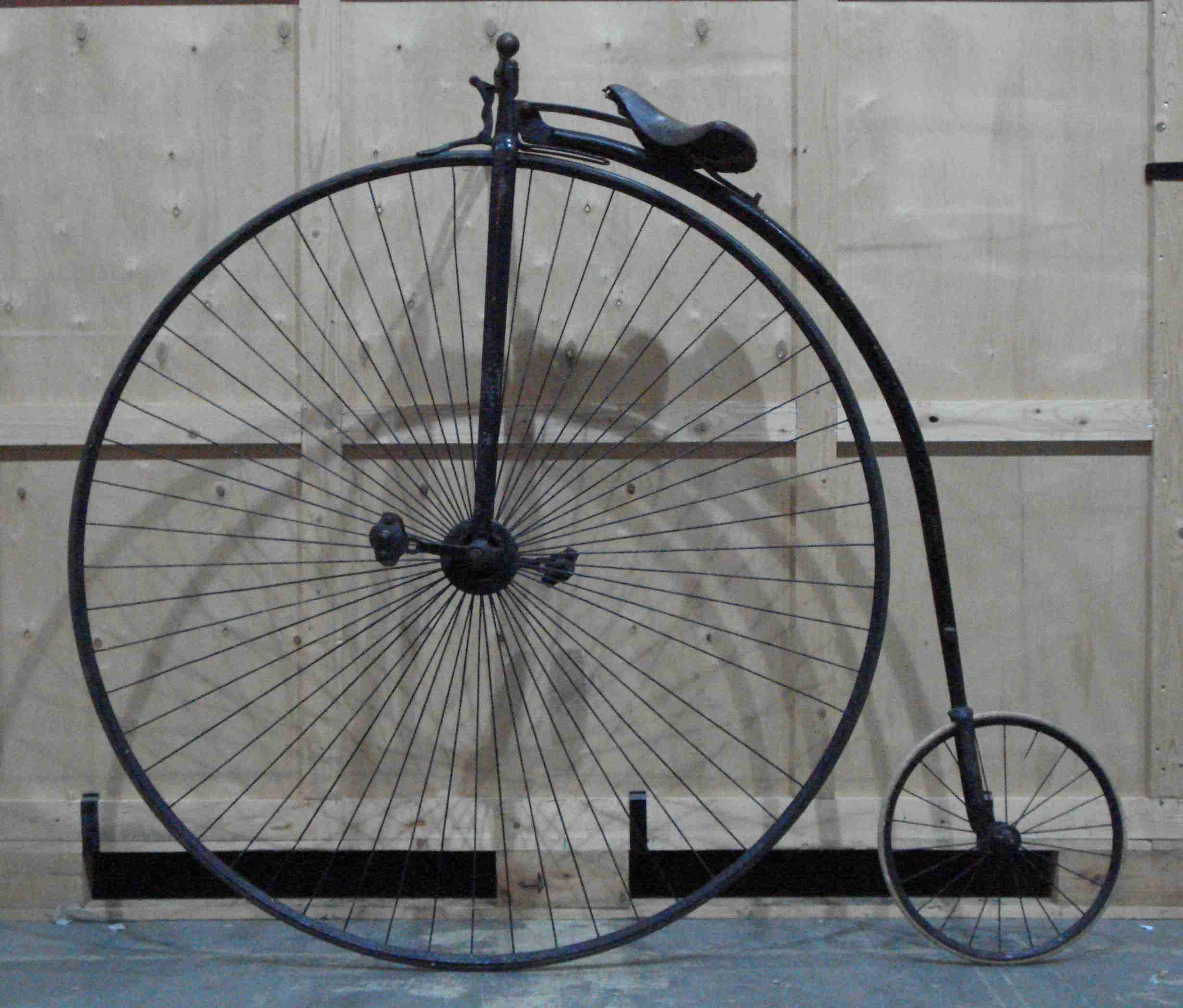 Bonhams Cars : A 52 inch Ordinary bicycle, circa 1878,
