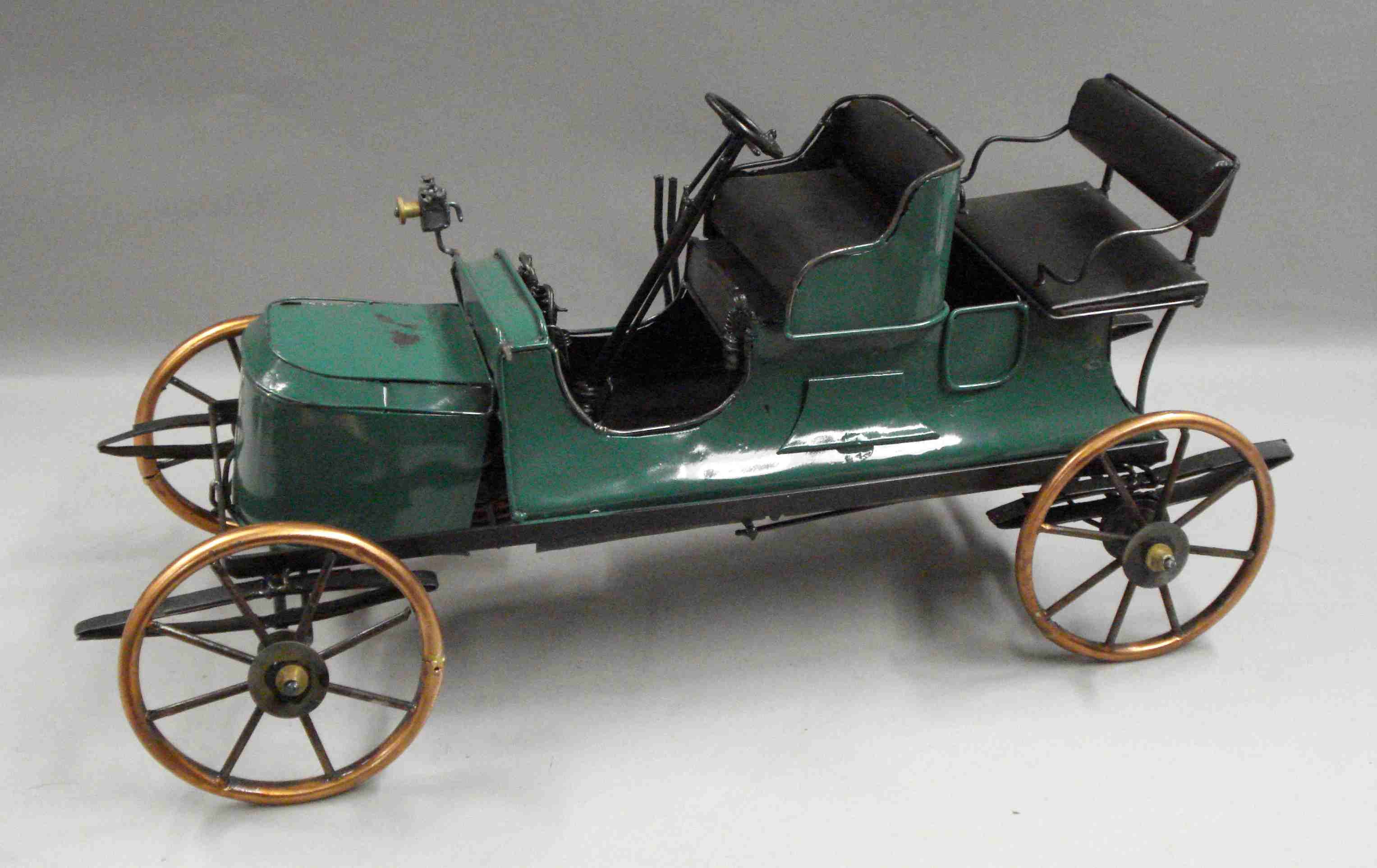 Bonhams Cars : A David Whipp original model of a Stanley Steam car,