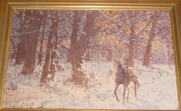 Bonhams : Peter Howell (British, b.1932) Winter Exercise