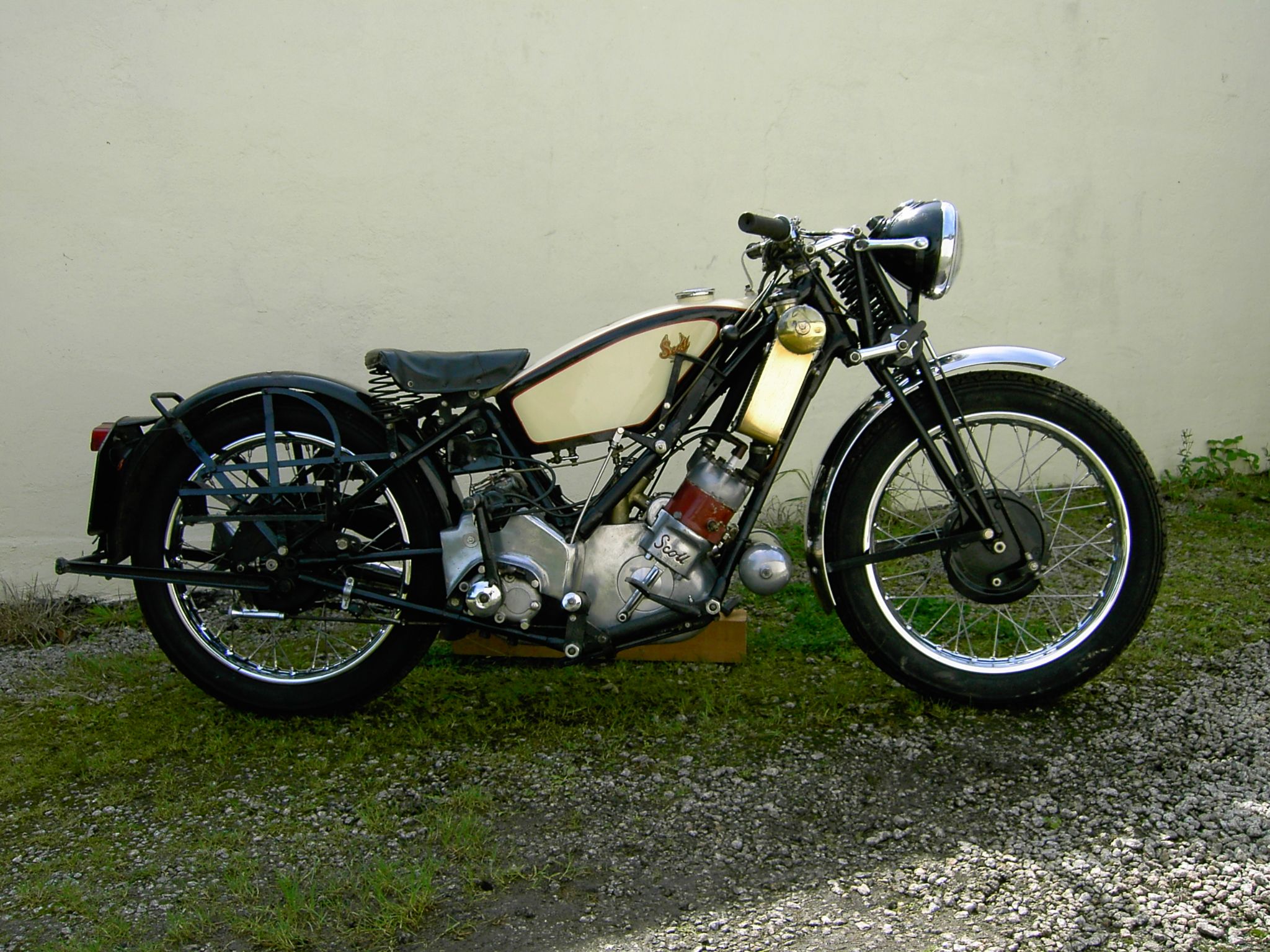Bonhams Cars : 1930 Scott 596cc Flying Squirrel Frame no. 3184M Engine ...