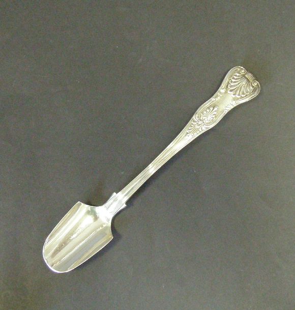 Bonhams : A silver King's pattern stilton scoop, by Robert Wallis ...