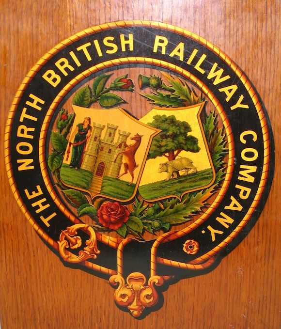 Bonhams : North British Railway Company crest