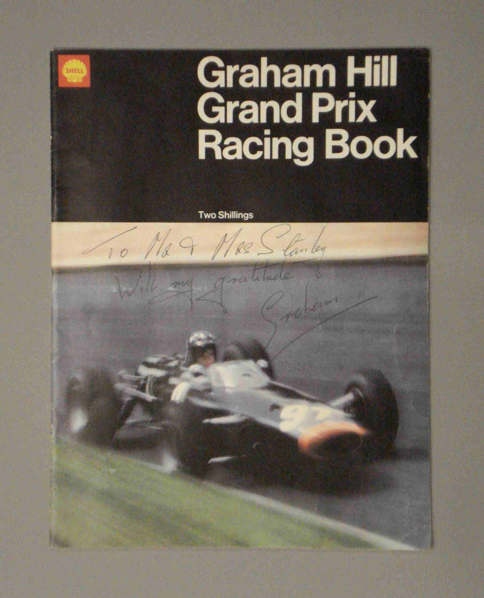 Bonhams Cars : A Graham Hill signed Grand Prix Racing Book,