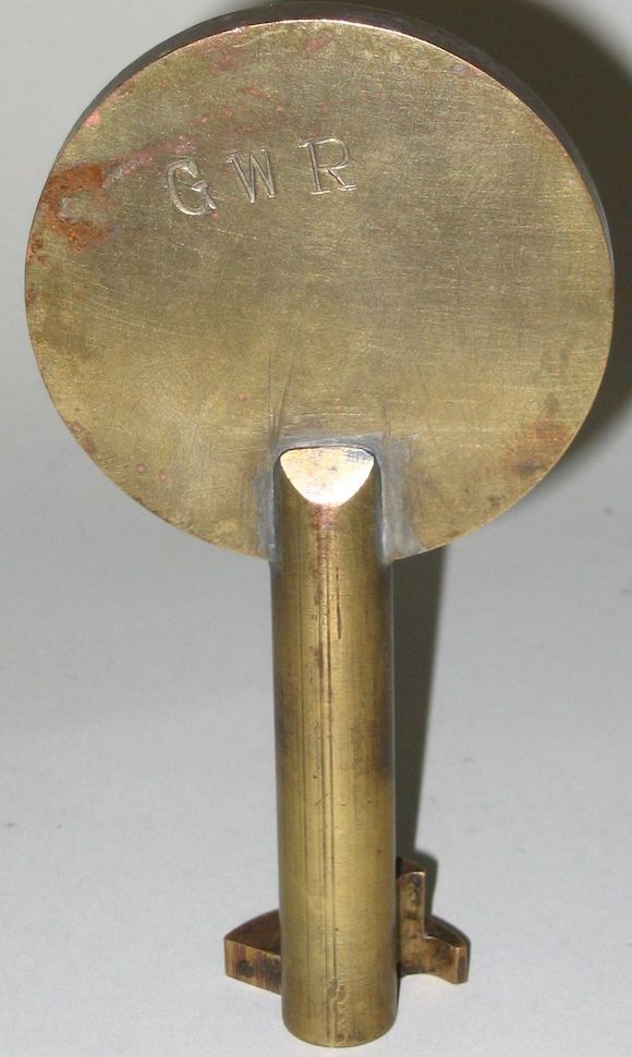 Bonhams : GWR Trolley occupation key