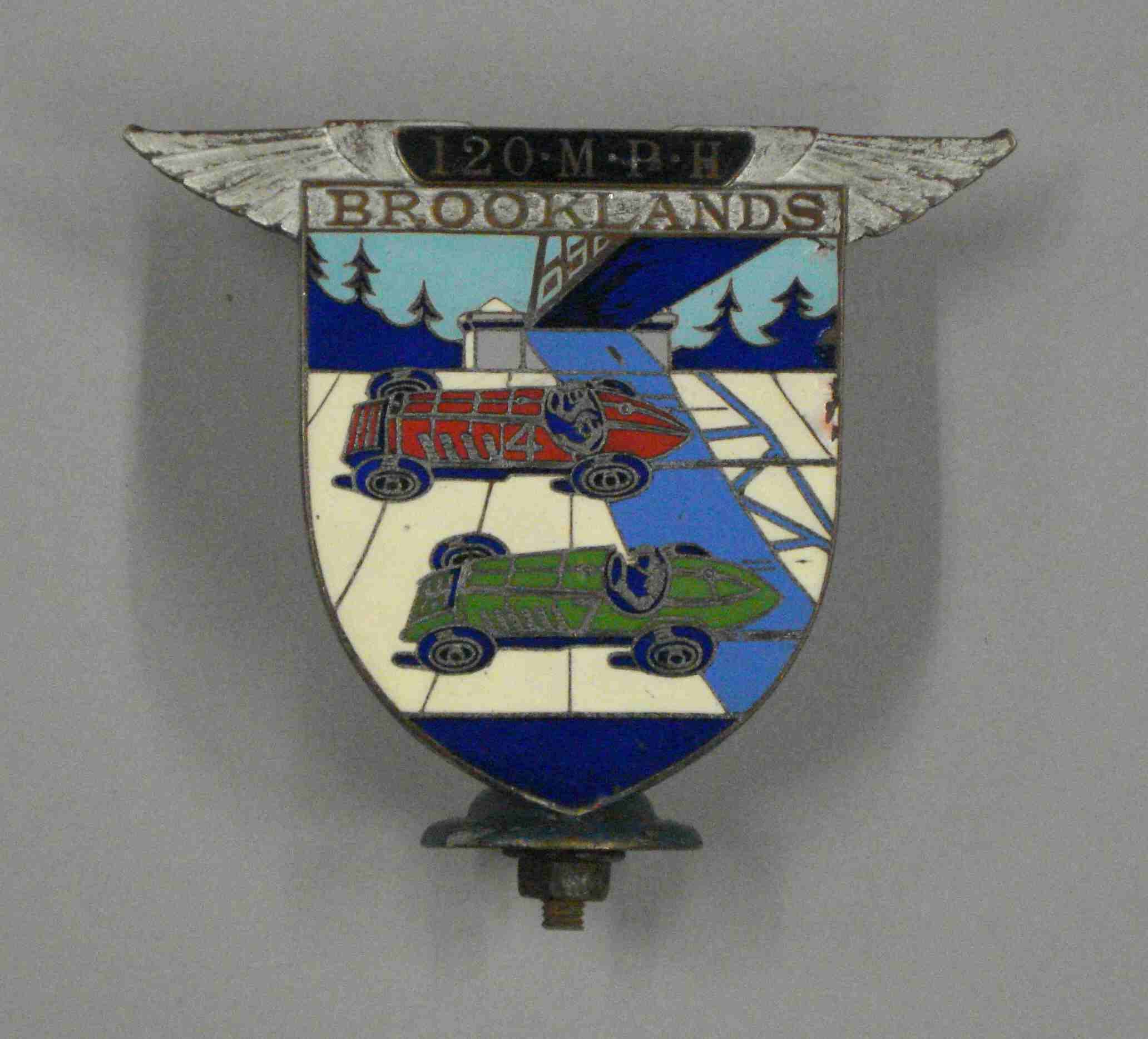 Bonhams Cars : A B.A.R.C. '120 MPH' Brooklands Badge won by E.L. Bouts ...