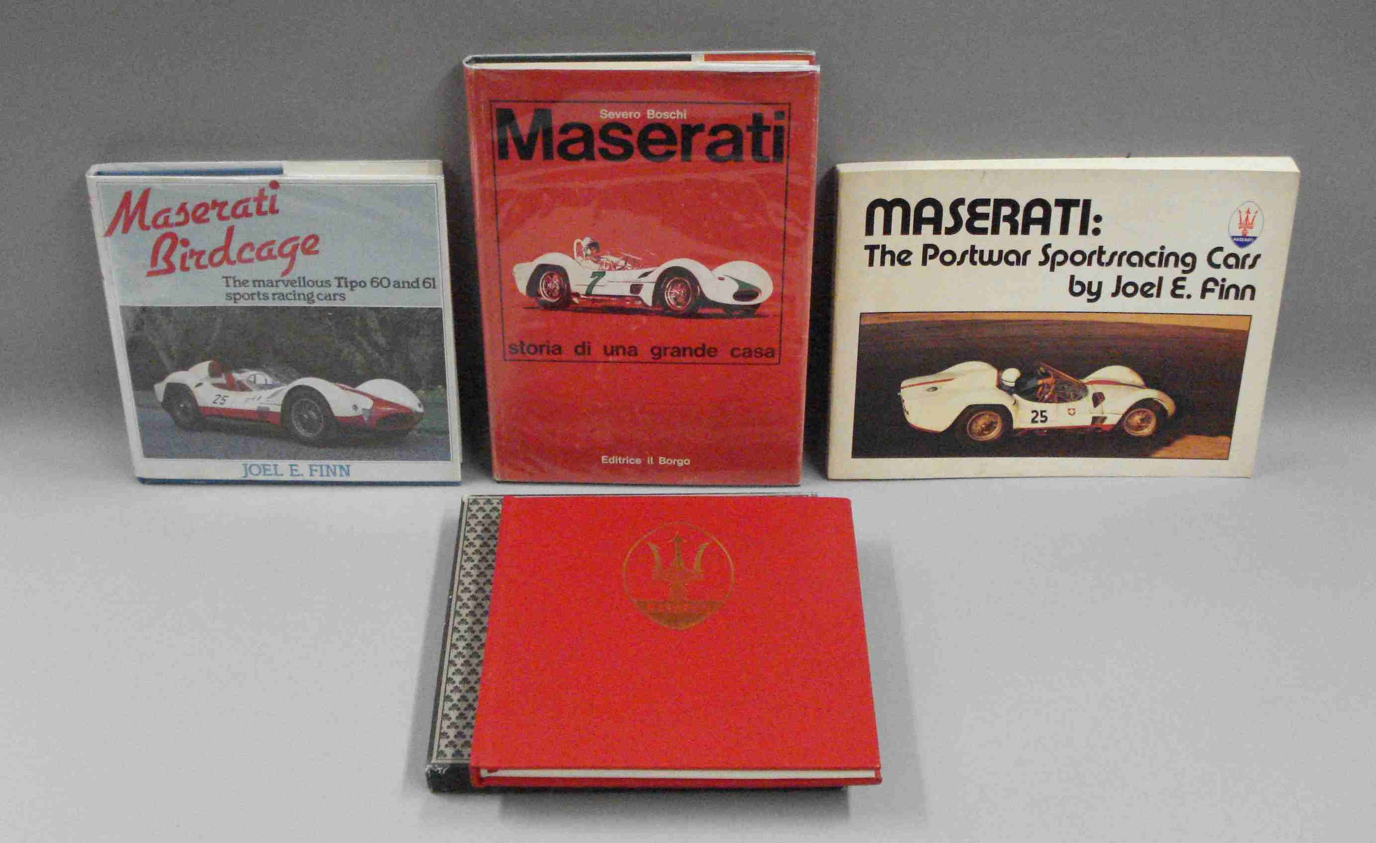 Bonhams Cars : Three Maserati reference books,