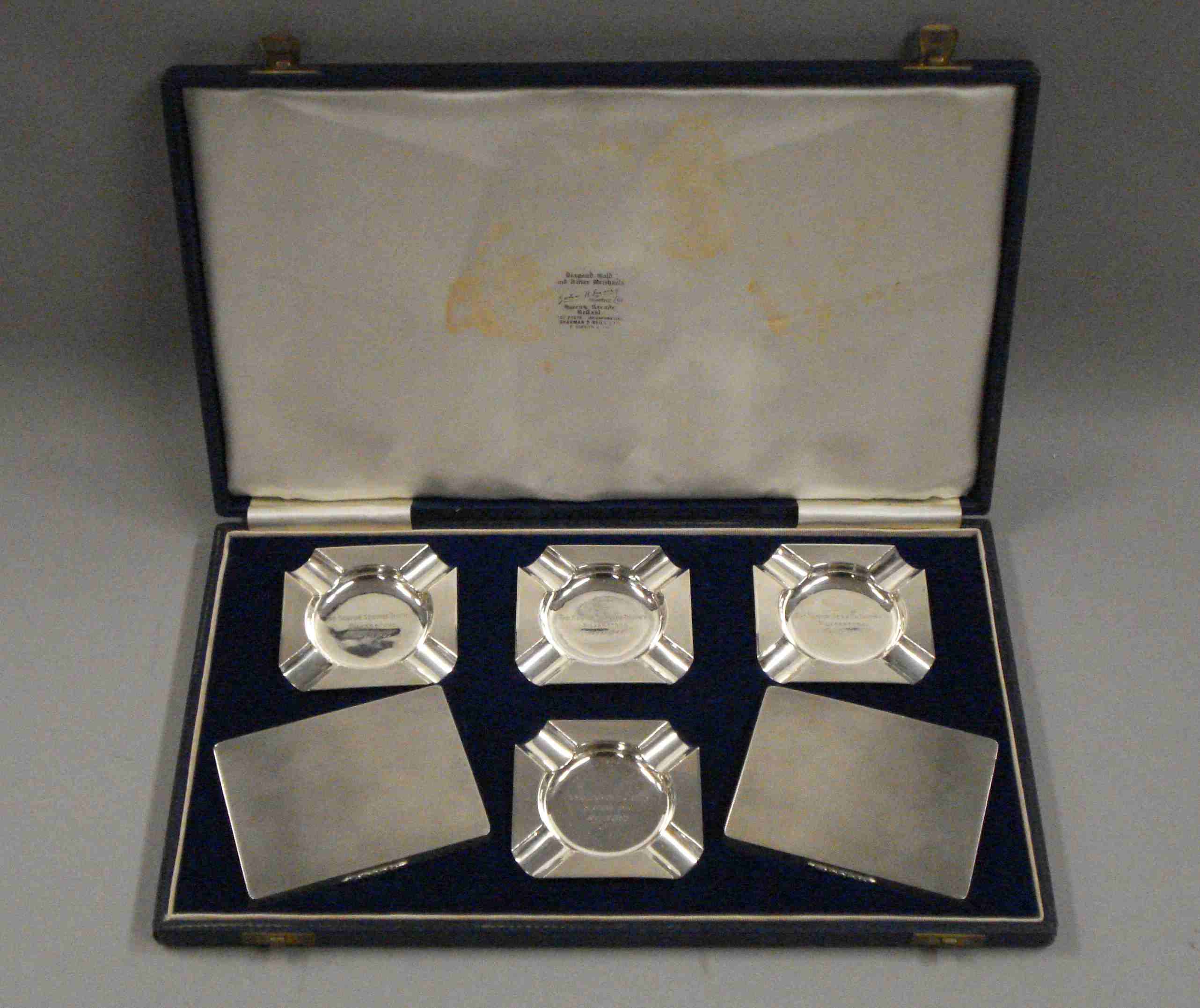 Bonhams Cars : A cased set of silver awards presented to Jackie Stewart ...