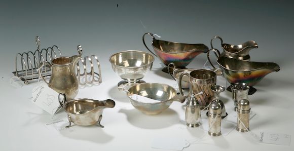 Bonhams : A collection of silver