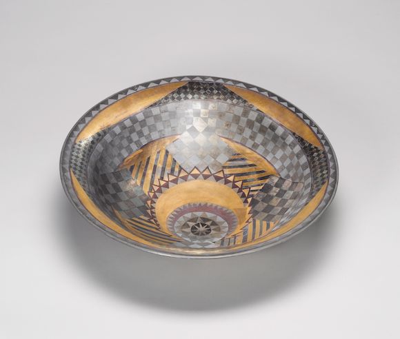Bonhams : Judith Trim (British, 1943-2001) a Moon Bowl Diameter 52cm ...