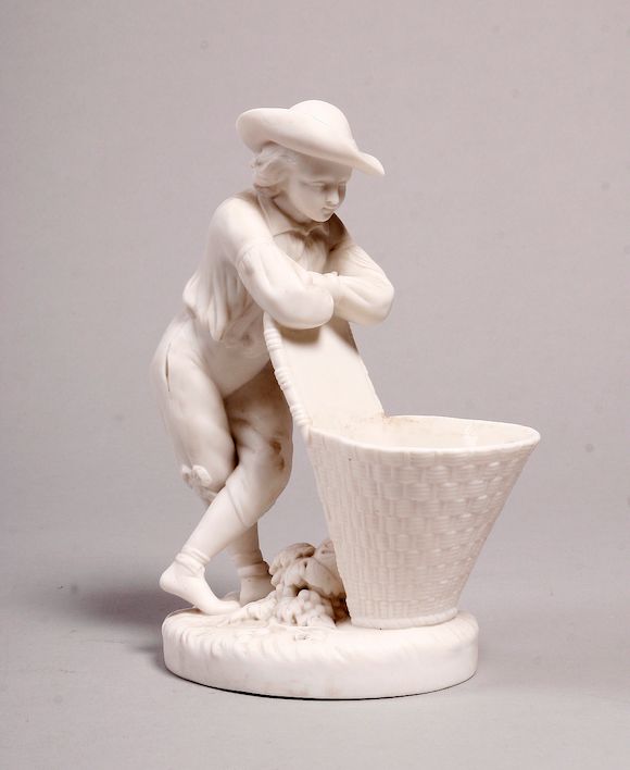 Bonhams : A mid 19t century Minton parian figure
